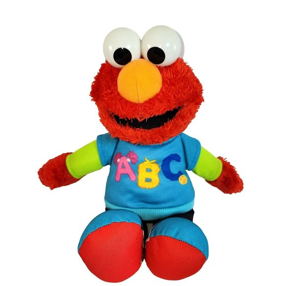 Sesame Street | Toys | Sesame Street Elmo Singing Abc Plush Stuffed ...